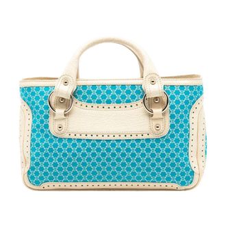 Celine Sac port&eacute; main Pre-owned - Femme - Pre-owned - Bleu - Taille: ONE Size