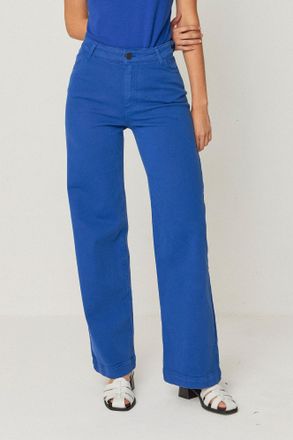 SKFK Damen vegan Hose Ainhize Blau