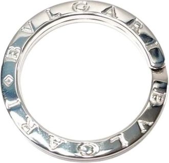 Bulgari unisex, Pre-owned, Gris, Taille: ONE Size Porte-clés Vintage Pre-owned