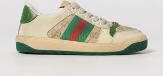 Gucci Screener Sneakers f&uuml;r Jungen mit GG-Monogramm und Lederbesatz