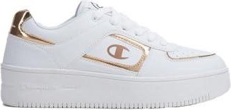 Champion Foul Play Plat Element Slick WHT/Or Rose, Blanc Or Rose, 8.5 UK