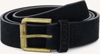Faguo Ceinture en cuir noir
