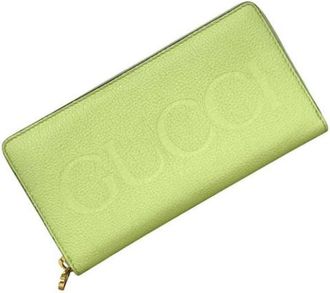 Gucci unisex, Pre-owned, Vert, Taille: ONE Size Portefeuille Pre-owned