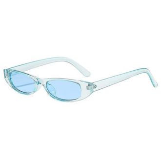 Generic Lunettes De Soleil Dext&eacute;rieur &Agrave; Petite Monture For Femmes, For Les D&eacute;placements Quotidiens, Vacances, For Hommes, D&eacute;coratives(Blue)