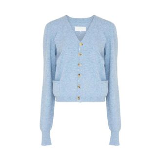 Maison Margiela Cardigan - Femme - Pulls - Bleu - Taille: 40 FR