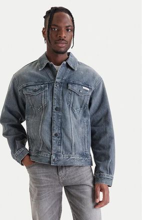 Calvin Klein Jeans Jeansjacke 90s LV04RF723G Grau Regular Fit
