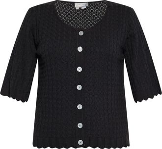 Usha Strickjacke Damen schwarz