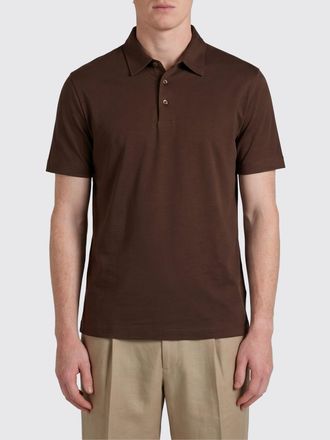 Zanone Polo Homme couleur Marron