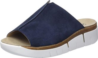 Comfortabel Damen 700206-05 Hausschuh, Blau, 41 EU