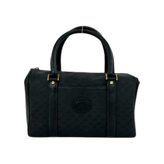 Gucci Pre-owned Micro GG Leder Handtasche - - Pre-owned - Damen - Schwarzk - ONE SIZE