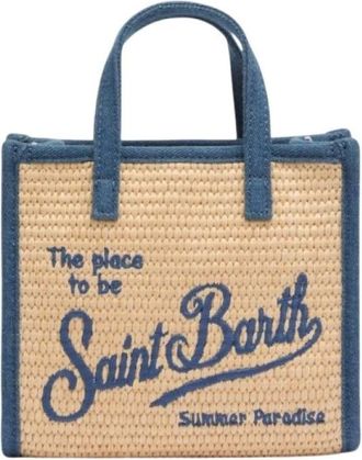 MC2 Saint Barth Femme, Sacs, Multicolore, Taille: ONE Size Vivian Mini Sac en Paille