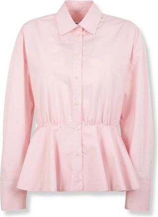 Msgm Msgm, Femme, Blouses et Chemises, Rose, Taille: 40 FR Camicia