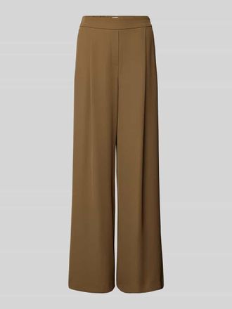 Jake*s Wide Leg Stoffhose mit Bundfalten