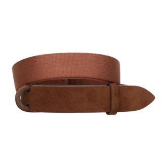 Orciani Nobuckle Wildlederg&uuml;rtel - - Accessories - Herren - Braun - ONE SIZE