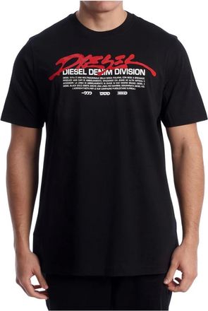 Diesel Homme, Tops, Noir, Taille: L Graphic T-Shirt