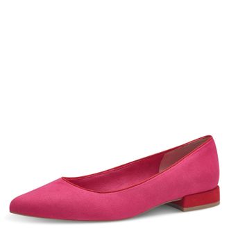 Marco Tozzi Damen Ballerinas Spitz Vegan, Rosa (Pink Comb), 39 EU