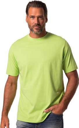 JP1880 Herren L-8XL bis 8XL, T-Shirt, JP1880-Motiv auf der Brust, Basic-Shirt, Rundhalsausschnitt, Reine Baumwolle, maigrün 7XL 702558416-7XL