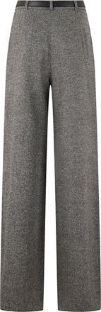 Max Mara Virgin Wool Trousers - Gray