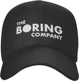 Generic Casquette de baseball tendance The Boring Company Casquette de baseball unisexe r&eacute;glable Unisexe Cadeau Hip Hop