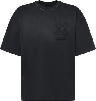 Amiri Homme, Tops, Noir, Taille: S T-shirt oversize &agrave; logo