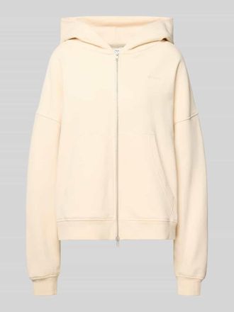 Oh April Oversized Sweatjacke mit Zweiwege-Rei&szlig;verschluss Modell Flower