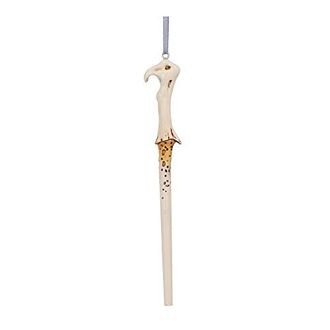 Nemesis Now Harry Potter Baguette décorative à Suspendre Voldemort Crème 15,5 cm