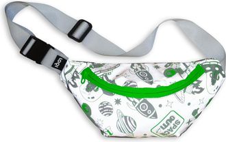 LOQI Space Out Reflective Medium Bumbag