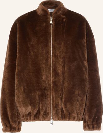Betta Corradi Betta Corradi Kunstfell-Blouson braun