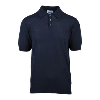 Alpha Studio Homme, Tops, Bleu, Taille: 3XL Polo en maille