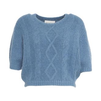 Munthe Damen, Strickwaren, Blau, SGröße