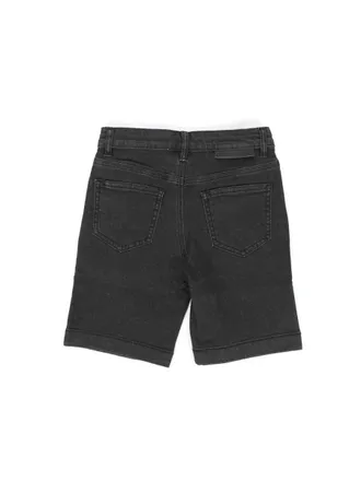 Stella McCartney Stretch Denim Bermuda Shorts - Black