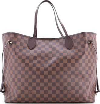 Louis Vuitton Neverfull NM Damier GM tote bag - Marron