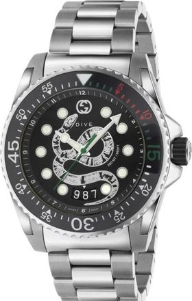 Gucci Dive Snake Watch - - Accessories - unisex - Grau - ONE SIZE