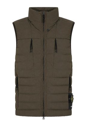 Stone Island Blouson Rembourr&eacute; - Gris