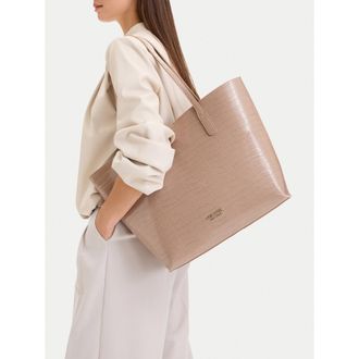 Nine West Handtasche Nine West CEO-GENTLE GLAM-LDA9920 Dunkelbeige