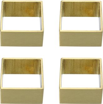 SOLUSTRE 4st&uuml;cke Kupferne Quadratische Fu&szlig;abdeckungen Schutzh&uuml;llen F&uuml;r M&ouml;belf&uuml;&szlig;e Und Stuhlf&uuml;&szlig;e Passgenau Und Einfach Zu Montieren Geeignet F&uuml;r Verschiedene Stu