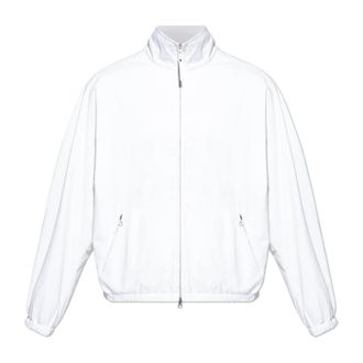 Courr&egrave;ges Jacke mit Logo - - Jackets - Herren - Wei&szlig; - M