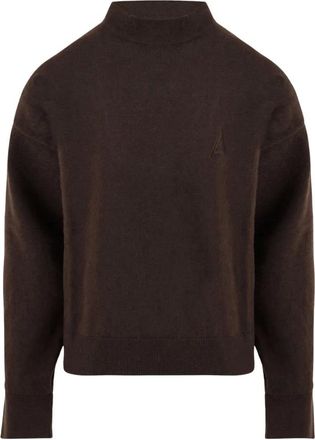 Akep Pull Audrey &agrave; dos ouvert - Femme - Pulls - Brun - Taille: 38 FR