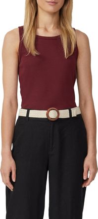 s.Oliver Weiches Slim-Fit-Top aus Rippware