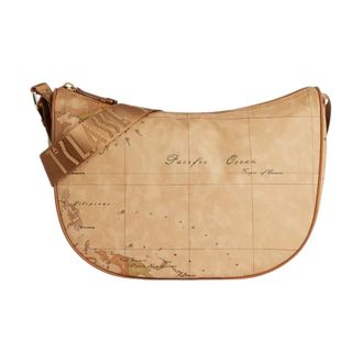Alviero Martini 1A Classe Beige Geo Soft Umh&auml;ngetasche - - Bags - Damen - Beige - ONE SIZE