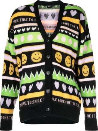 Joshua Sanders Smile Cardigan - Schwarz