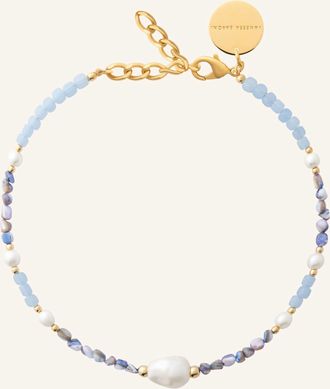 Vanessa Baroni Vanessa Baroni Halsketten Shore Necklace Blue By Glambou gold