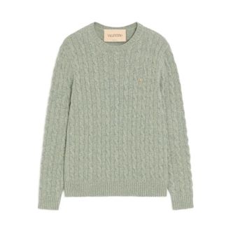 Valentino Garavani Valentino Garavani T-shirts und Poloshirts - - Knitwear - Herren - Gr&uuml;n - M