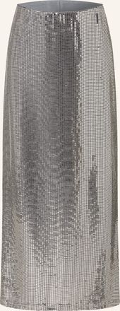 Riani Riani Jerseyrock silber