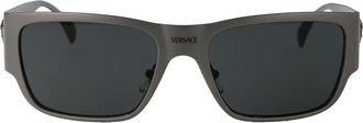 Versace unisex, Accessories, Grau, 56 MMGr&ouml;&szlig;e
