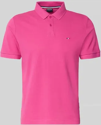 Daniel Hechter Regular Fit Poloshirt mit Logo-Stitching