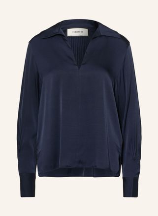 Reiss Reiss Blusenshirt Orla Mit Seide blau