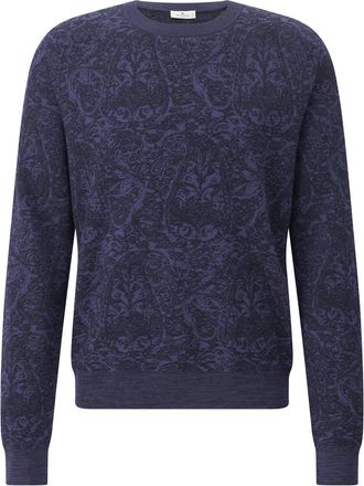 Etro Strickpullover mit Paisley-Muster