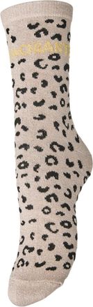 Pieces Pcsebby Leo Statement Lurex Socks Fc