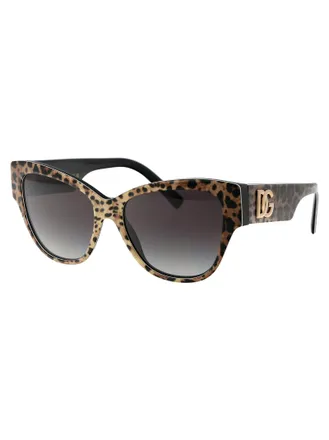 Dolce & Gabbana Womens Sunglasses 0dg4449 Brown-Black Acetate Brown/black